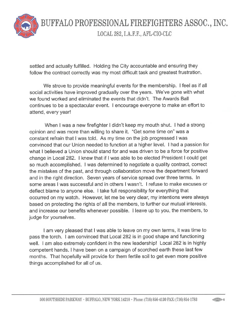 Buffalo Professional Firefighters Assoc.